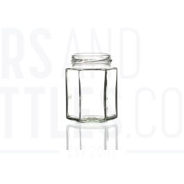 Hexagonal Jar 190ml | Wholesale Pallets | Bulk | Jars and Bottles