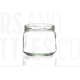 Glass Dip Jar 300ml |330m Brinful Squat Jar | Jars and Bottles